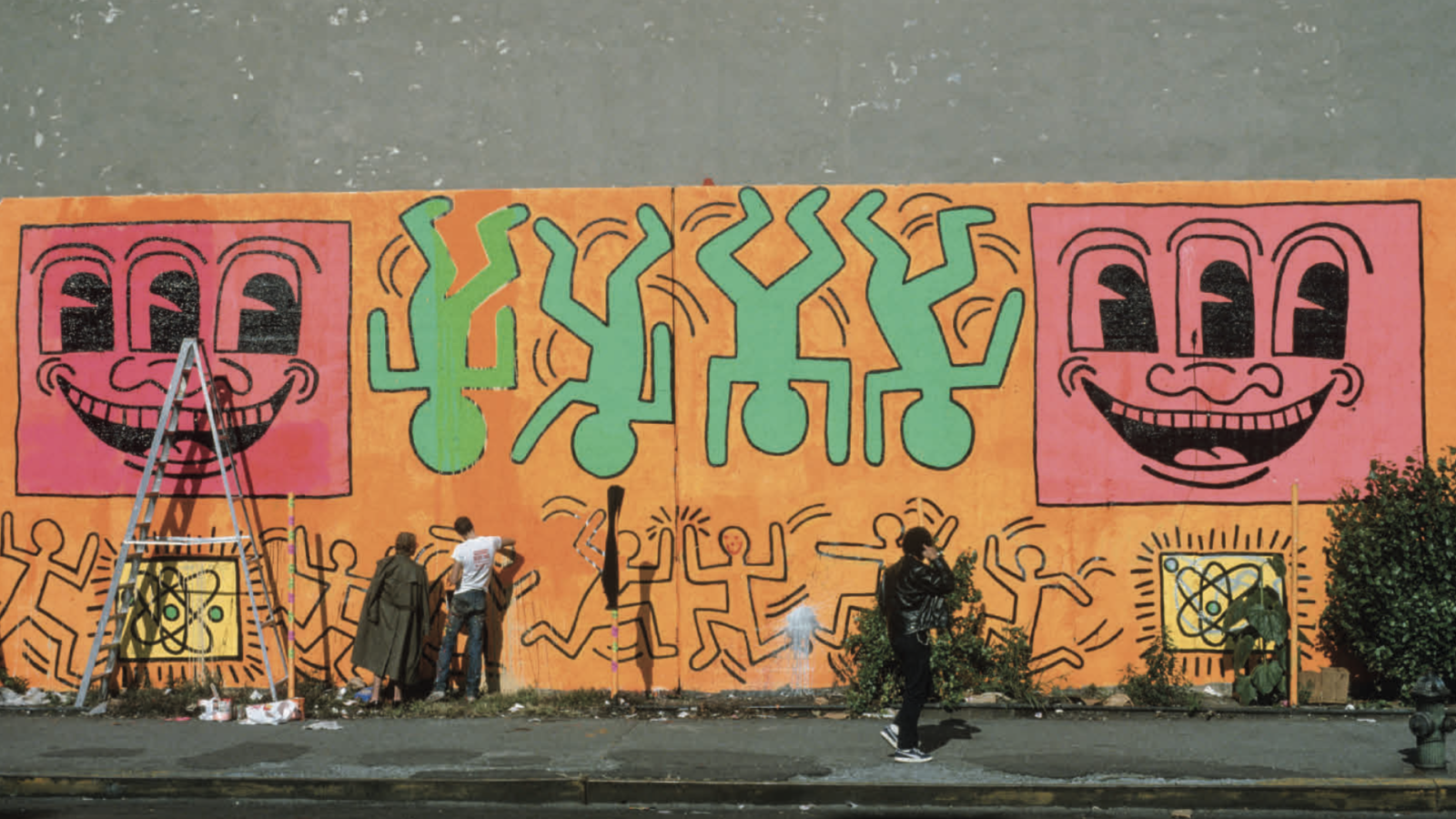Mural De Keith Haring Fragile Memories: Keith Haring And The Water